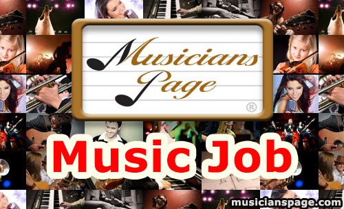 Musician-in-Residence Wanted - Music Job looking for Musicians - Music Gig